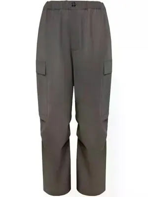 0711 TBILISI Straight-leg Cargo Trousers - Grey