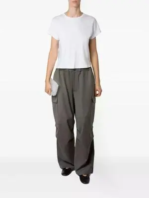 0711 TBILISI Straight-leg Cargo Trousers - Grey