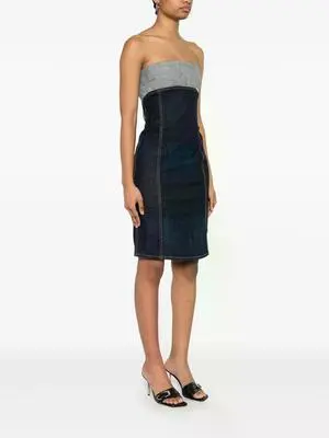 Dsquared2 Denim Mini Dress - Blue