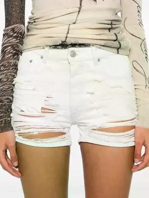 MAISON MARGIELA Distressed Denim Shorts