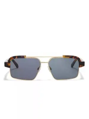 Palm Angels Panorama Sunglasses - Brown