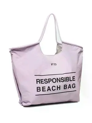 V°73 Logo-print Beach Bag