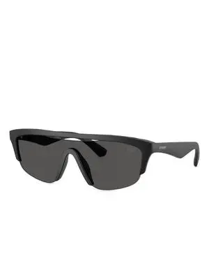Burberry Shield-frame Sunglasses - Black