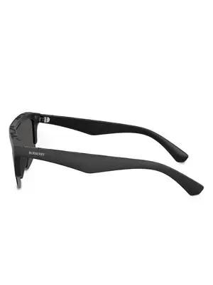 Burberry Shield-frame Sunglasses - Black