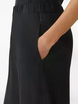 Fabiana Filippi Beaded-trim Trousers