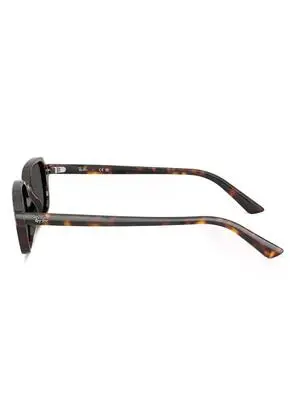 Ray-ban Rectangle Frame Sunglasses - Brown