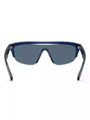 Burberry Shield-frame Sunglasses - Blue