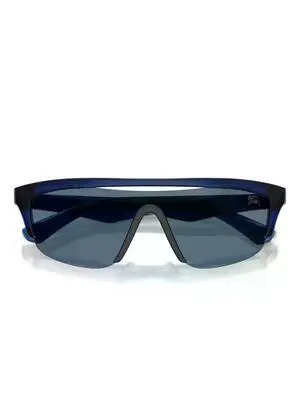 Burberry Shield-frame Sunglasses - Blue