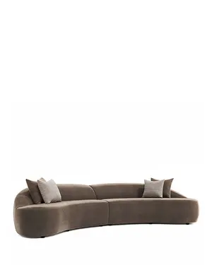 BERNHARDT Belvedere Sectional - Brown/-