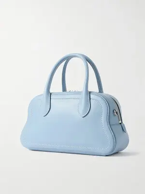 Bally Unda Appliquéd Leather Tote - Blue
