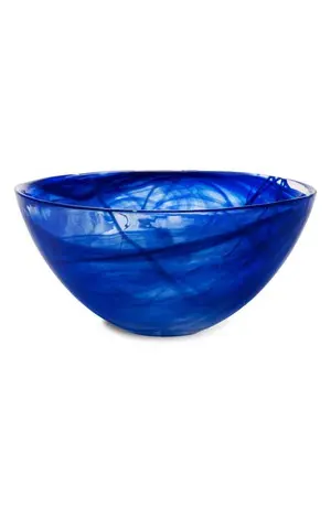 KOSTA BODA Contrast Large Bowl - Blue