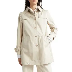 Herno Delon Cotton Short Trench Coat
