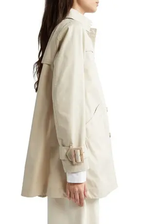 Herno Delon Cotton Short Trench Coat