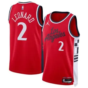 JORDAN BRAND Kawhi Leonard La Clippers Statement Edition Swingman Jersey - Red