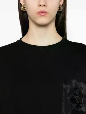 Liu Jo Bead-logo T-shirt