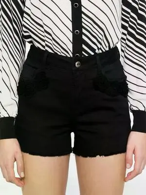 Liu Jo Crochet Floral Shorts