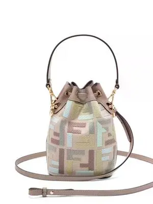 Fendi Mon Tresor Bucket Bag - Neutrals