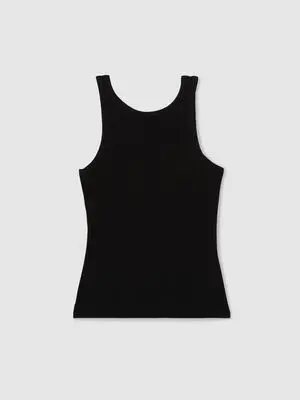 REISS Lara Stretch-cotton Vest