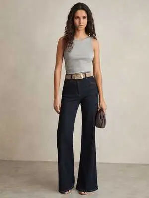 REISS Lara Stretch-cotton Vest