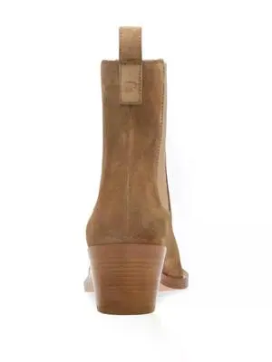 GIANVITO ROSSI 45mm Wylie Boots - Brown