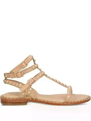 Ash Leather Sandals