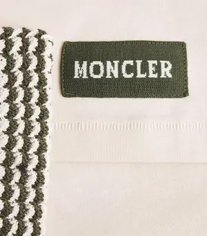 Moncler Cotton Logo T-shirt - Ivory