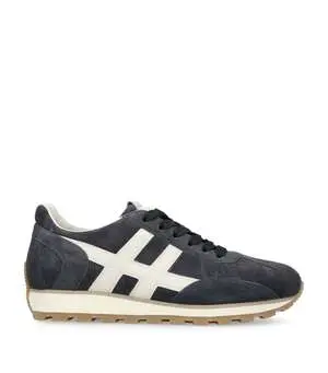 Hogan H671 Allacciato Suede Sneakers - Blue