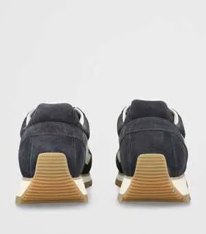 Hogan H671 Allacciato Suede Sneakers - Blue