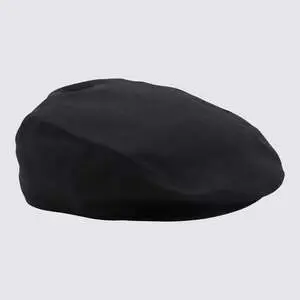 Dolce & Gabbana Gabardine Flat Cap - Black