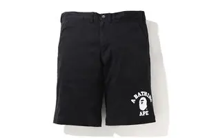 A BATHING APE College Chino Shorts