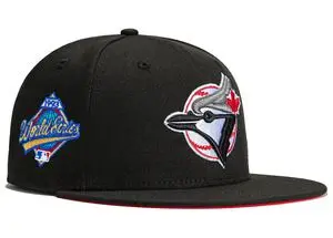New Era X Hat Club Toronto Blue Jays 1993 World Series 59fifty Fitted Hat - Black