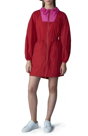 Women's Water Resistant Coats with Balloon Sleeves