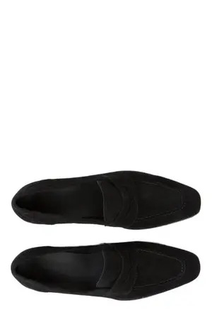ANTHONY VEER Belmont Penny Loafer - Velvet Noir Black