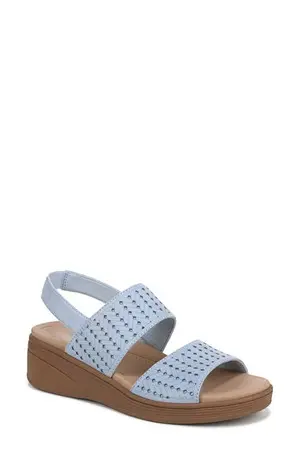 LIFESTRIDE Bzees Festive Slingback Platform Wedge Sandal