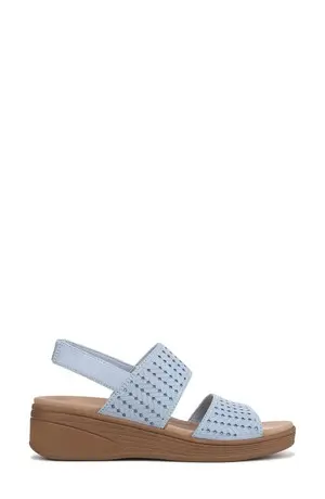 LIFESTRIDE Bzees Festive Slingback Platform Wedge Sandal