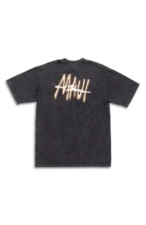 MAUI & SONS Maui Tag Mineral Wash Cotton Graphic T-shirt