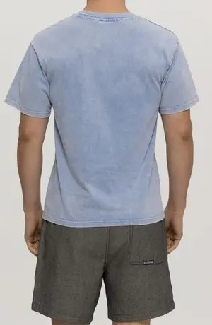 MAUI & SONS Mineral Wash Logo Graphic T-shirt