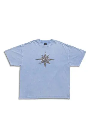MAUI & SONS Mineral Wash Logo Graphic T-shirt