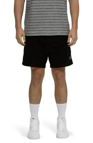 MAUI & SONS Camp 84 Corduroy Walking Shorts - Black