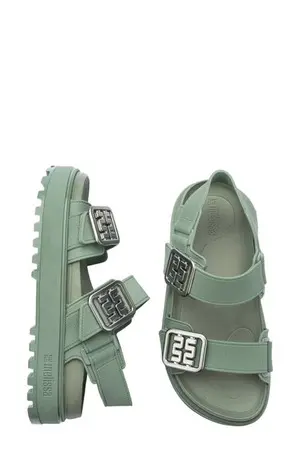 Melissa Towny Platform Sandals - Green