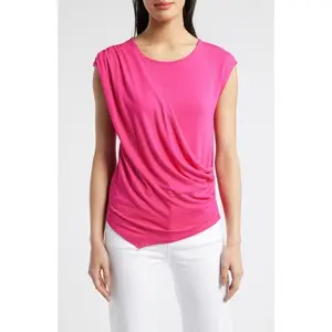 Loveappella Scoop Neck T-shirts For Women