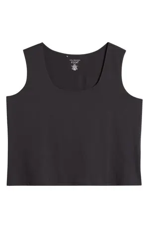 Lyssé Essentials Evie Scoop Neck Tank - Black
