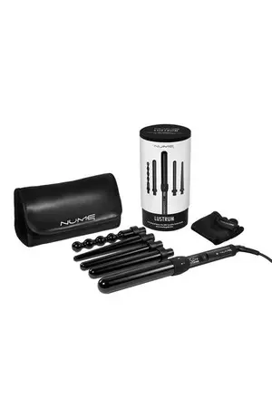 NUME Lustrum 5-in-1 Curling Wand Set | Interchangeable Barrel Styling Kit