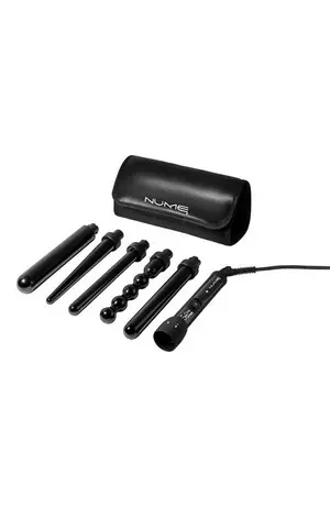 NUME Lustrum 5-in-1 Curling Wand Set | Interchangeable Barrel Styling Kit