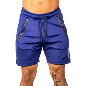 MACEOO Shield Drawstring Shorts - Blue