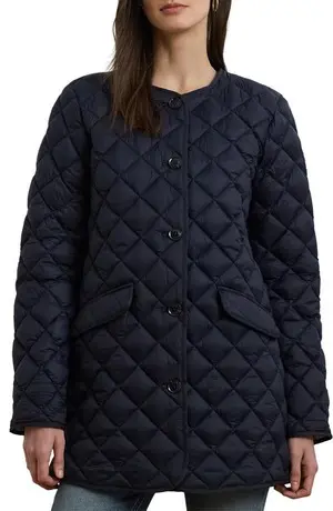Ralph Lauren Quilted Puffer Jacket - Dark Navy