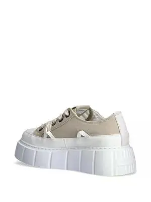 Inuikii Matilda Canvas Low Sneakers - Brown