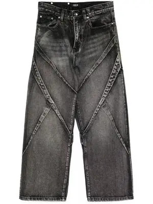 Five Cm Black Wash Bottoms For Men