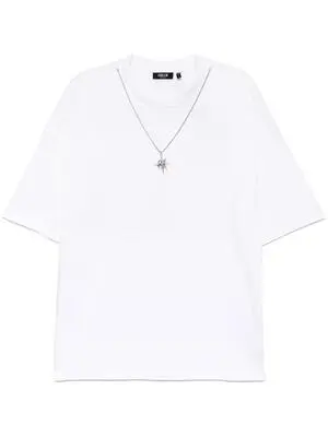 FIVE CM Chain T-shirt - White