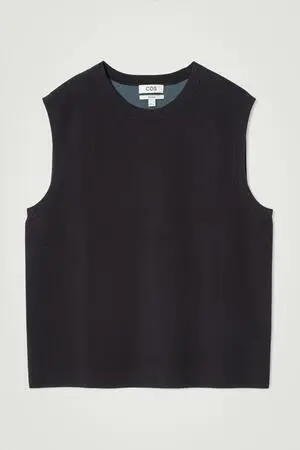 Cos Double-faced Knitted Tank